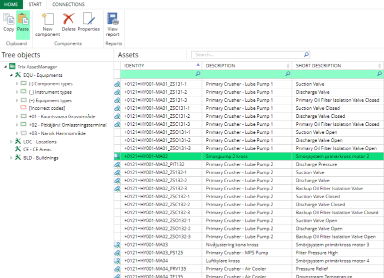 Trix Organizer 7 Industry Selection - Trix Systems